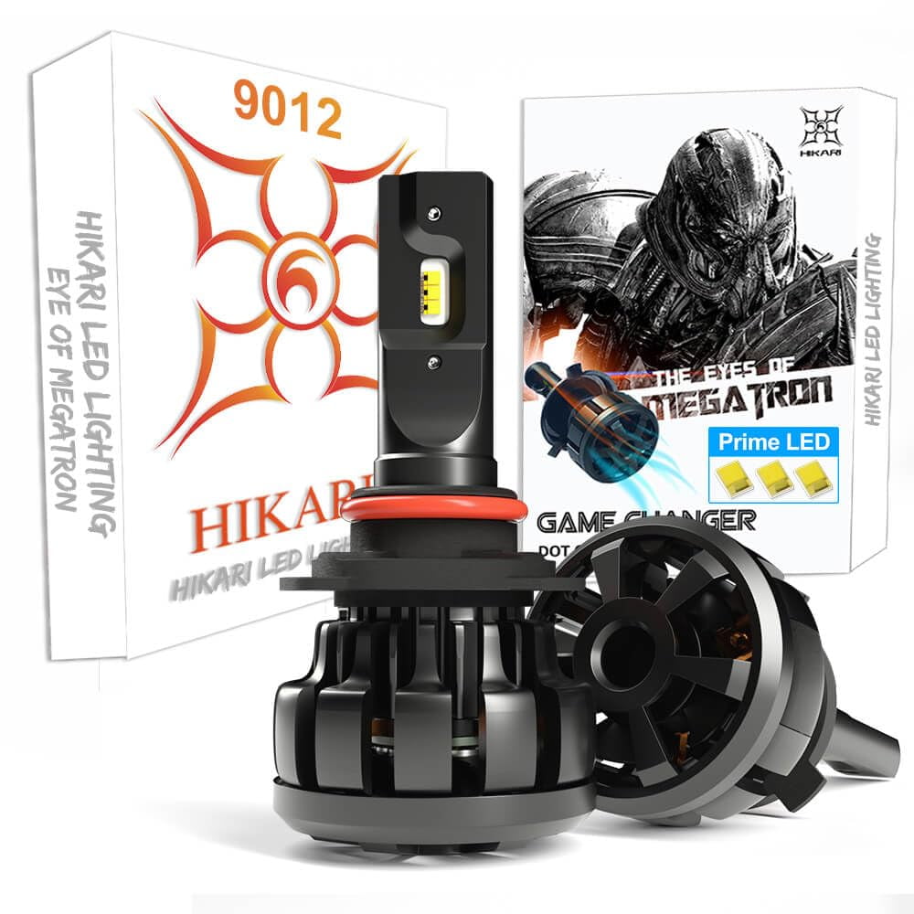 HIKARI UltraFocus 9012/HIR2 LED Fog Light Bulbs, 18000LM Dual Beam, 32W ...