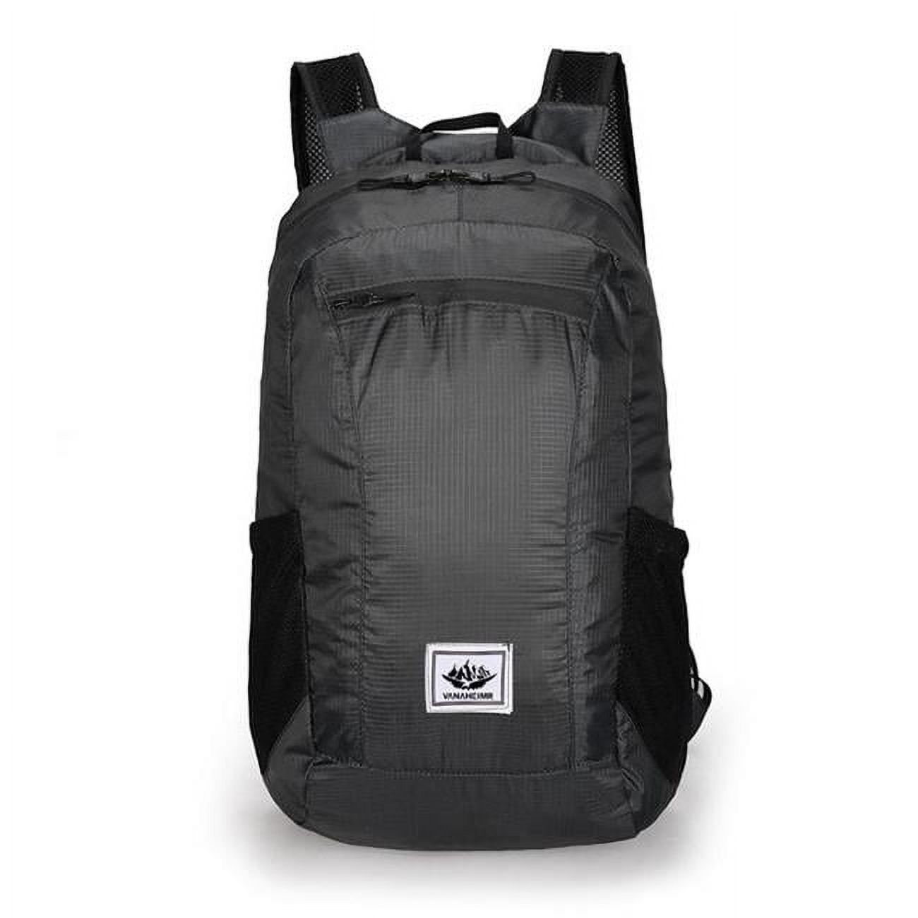 HIKE Back- Folding Backpack, Black - Walmart.com