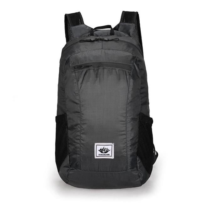 HIKE Back- Folding Backpack, Black - Walmart.com
