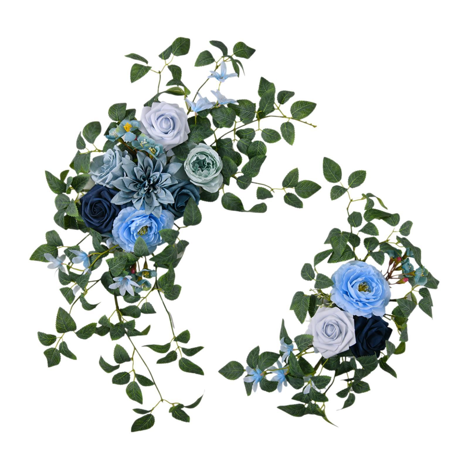 HILABEE 2Pcs Wedding Arch Flowers Ornament Decorations for Ceremony ...