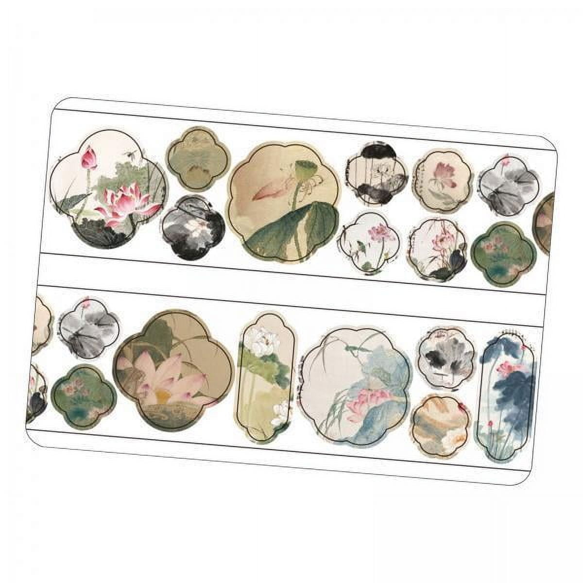 HILABEE 2x Scrapbooking Stickers Washi Tape Artistic Stickers Craftting ...