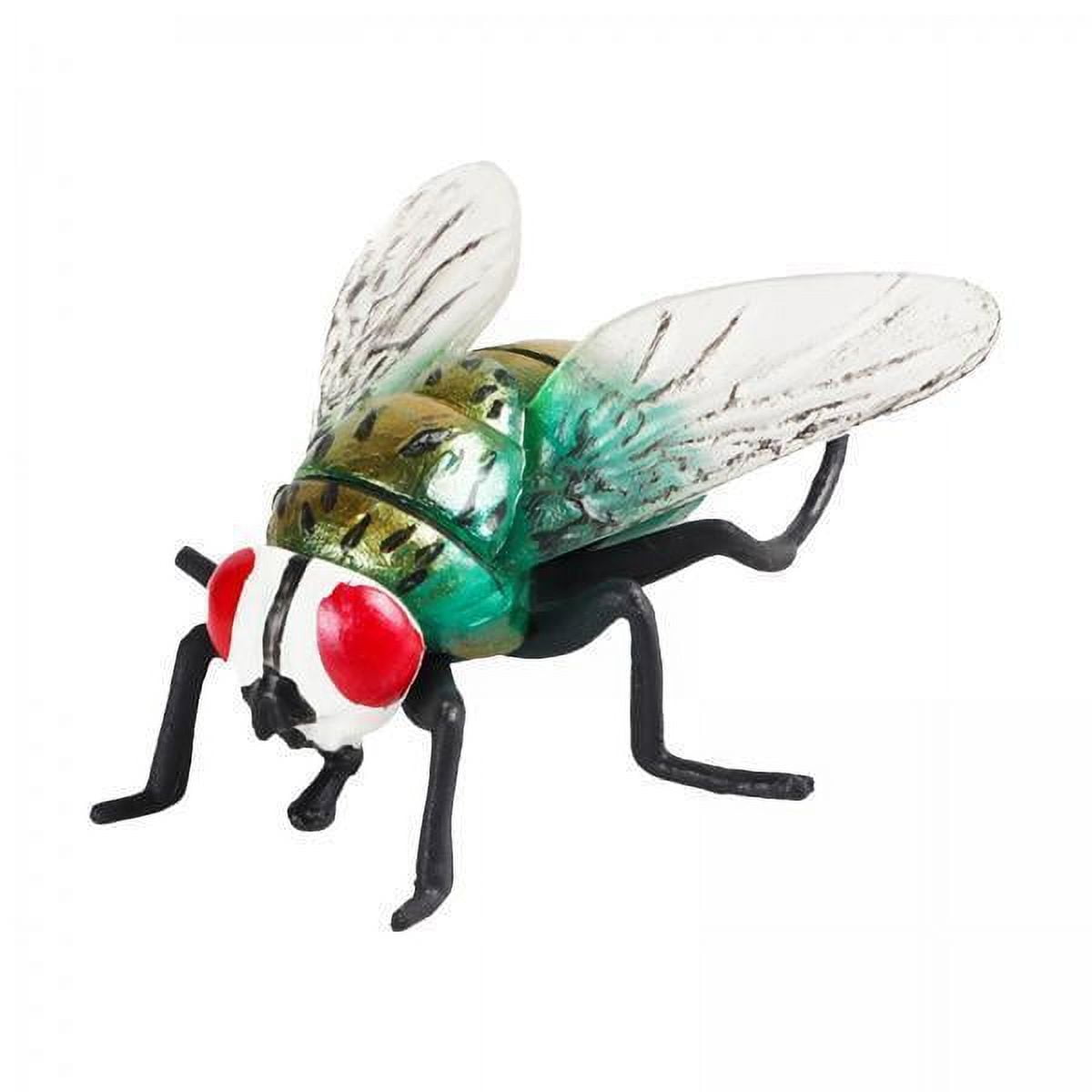 HILABEE 2xSimulation Flies Toys Collection Miniature Fly Model for ...
