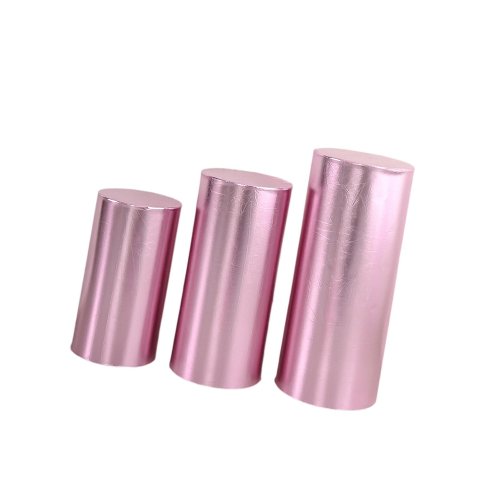HILABEE 3Pcs Cylinder Plinth Stand Covers Plinth Stand Pillar Covers ...