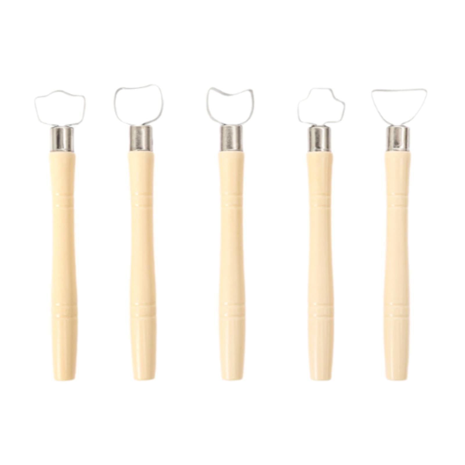HILABEE 5Pcs Pottery Handle Making Tool Pottery Ceramic Tools for ...