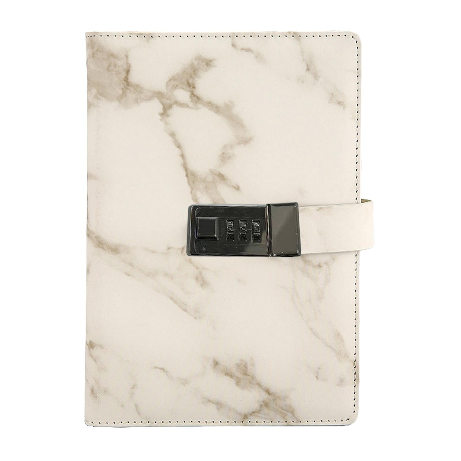 HILABEE Diary with Lock Locked Diary A5 3 Digital Combination Lock ...