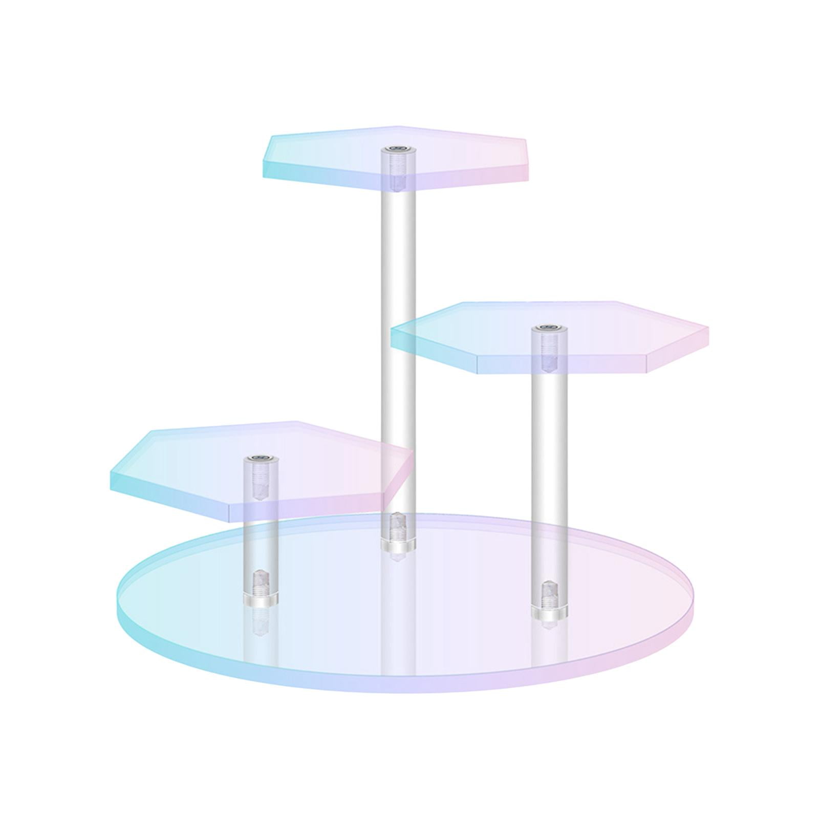 HILABEE Display Stand Acrylic Cupcake Stand,Organizer Pastry Serving ...