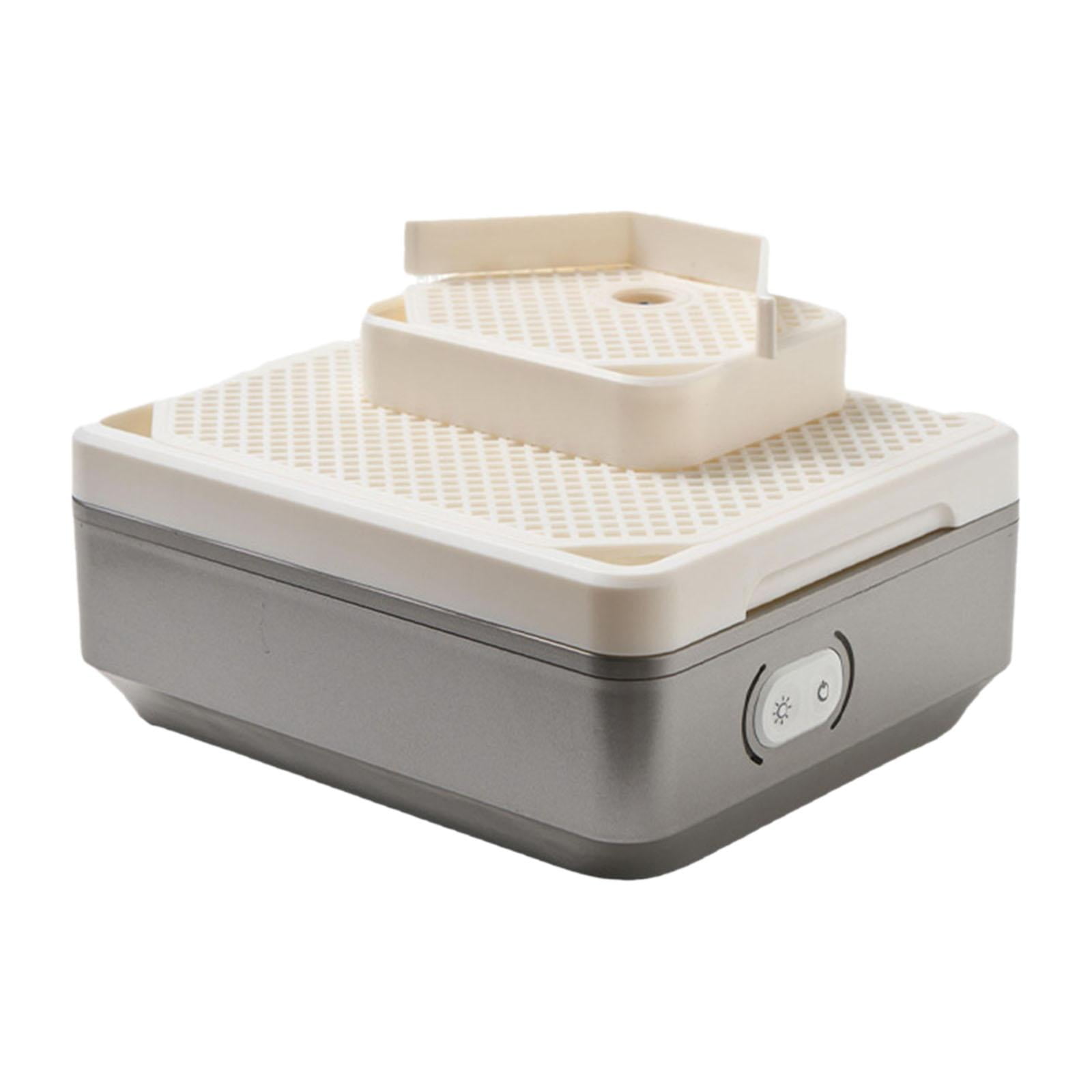 HILABEE Glass Grinder Glass Grinding Table Mini Multipurpose Double ...