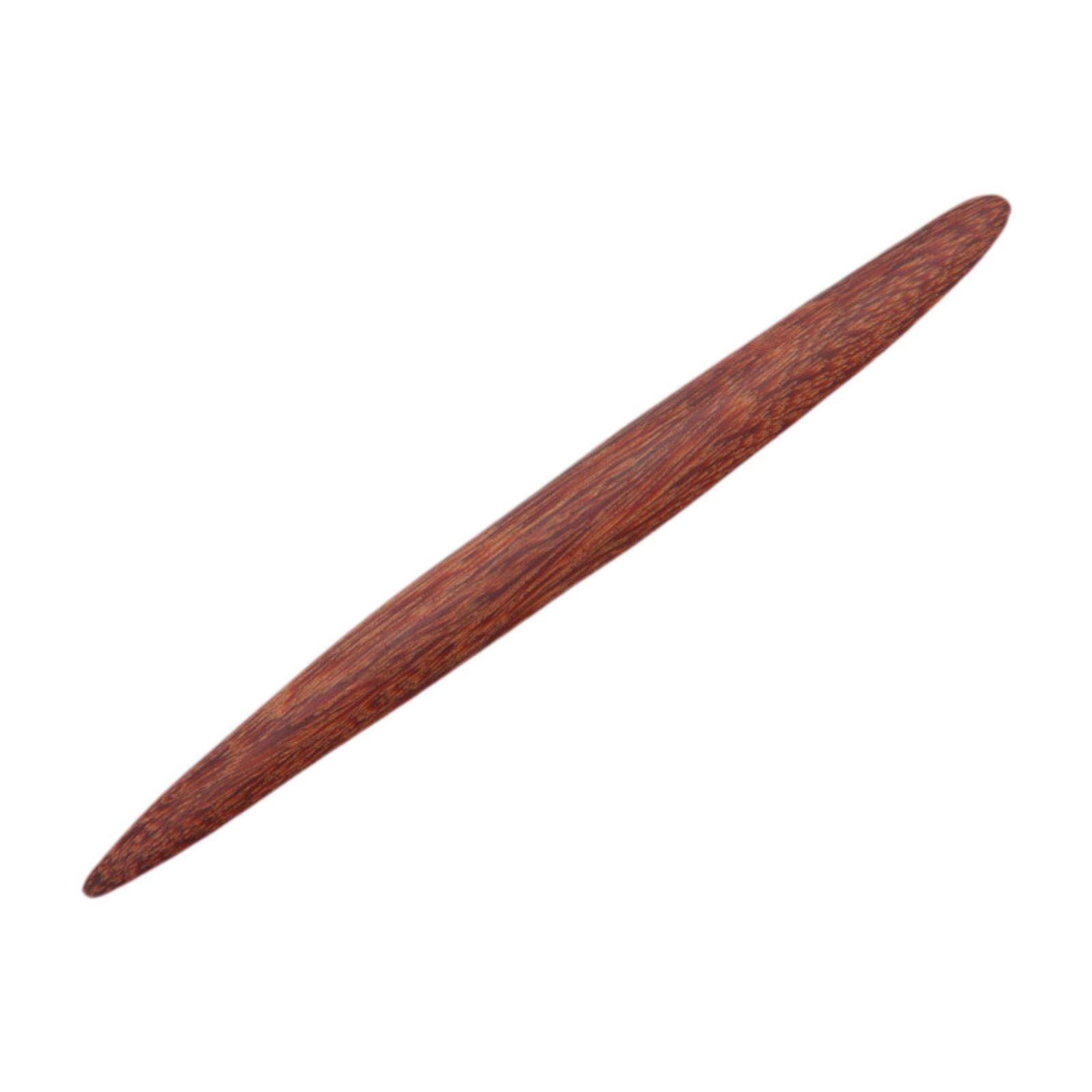 HILABEE Leathercraft Shaping Rod Leathercraft Carving Tool Wooden DIY ...