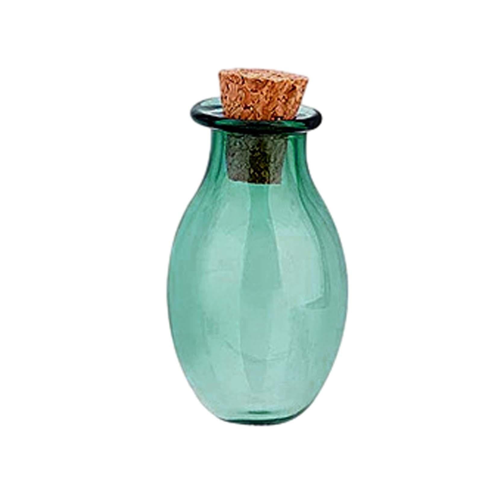 HILABEE Mini Glass Bottles with Cork Stoppers Wish Bottles Decorative ...