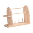 HILABEE Portable Thread Holder Wool Storage Stand with Side Organiser ...