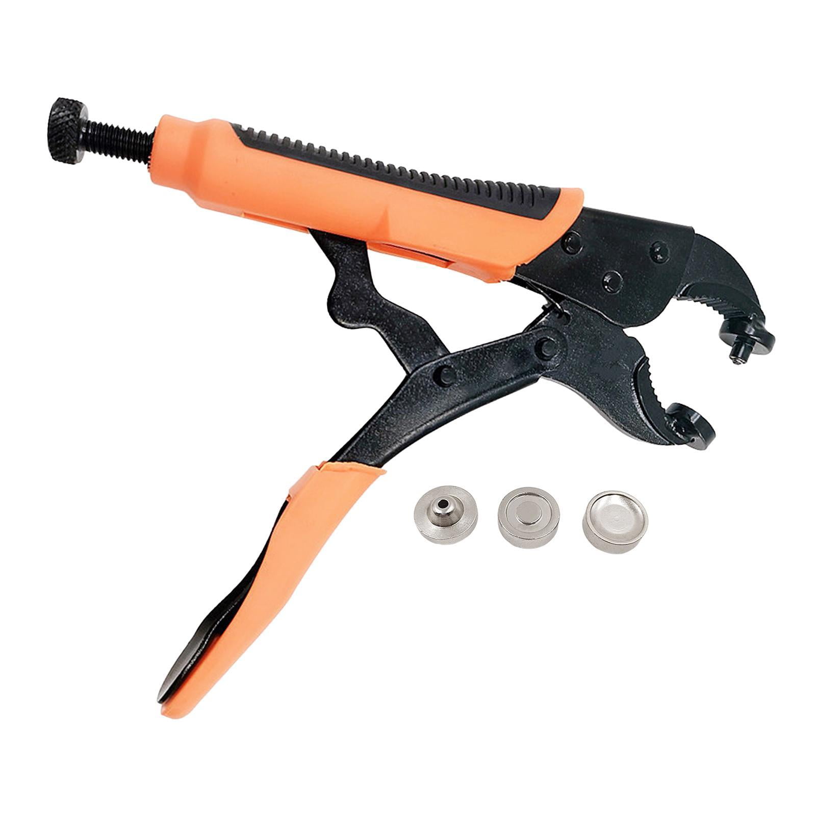 HILABEE Snap Fastener Kit Snap Fastener Pliers Press Studs with Snap ...