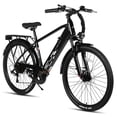 HILAND 26" Electric Bike for Adults, 500W Brushless Motor, 40Miles ...