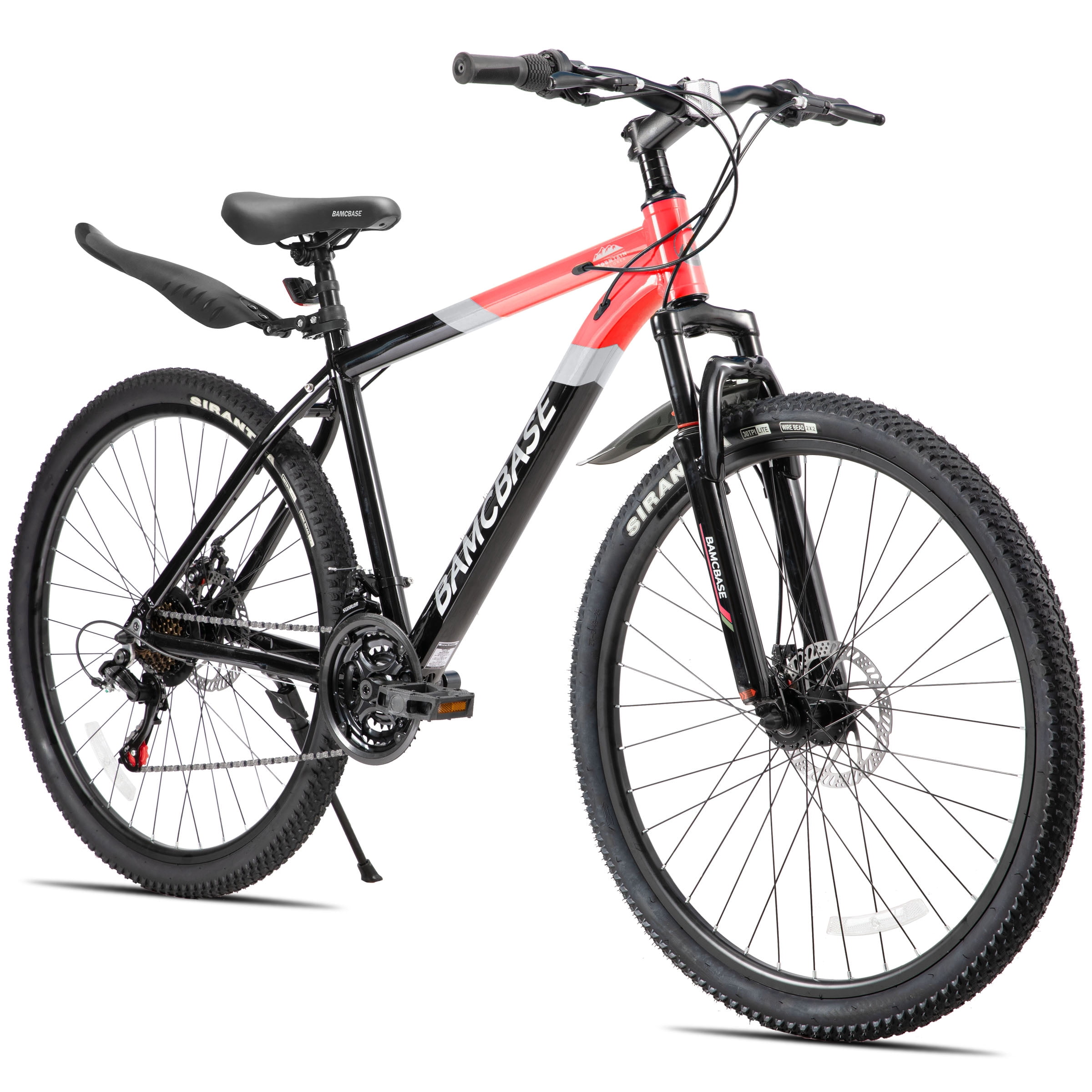 HILAND 26 Inch Mountain Bike, Mens and Womens Aluminum Frame MTB with ...
