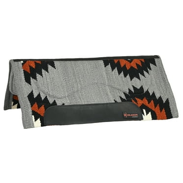 Free Shipping! Western Wool Felt Horse Saddle Pad W/ Cheetah Print Hair ...