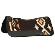 Free Shipping! Western Wool Felt Horse Saddle Pad W/ Cheetah Print Hair ...
