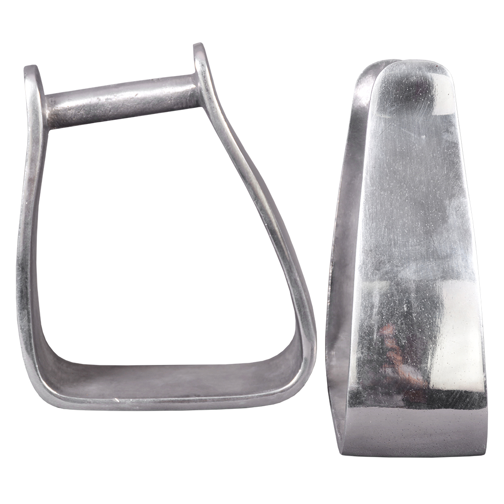 HILASON Aluminum Slanted Western Horse Stirrups 7 Inch | for Horses ...