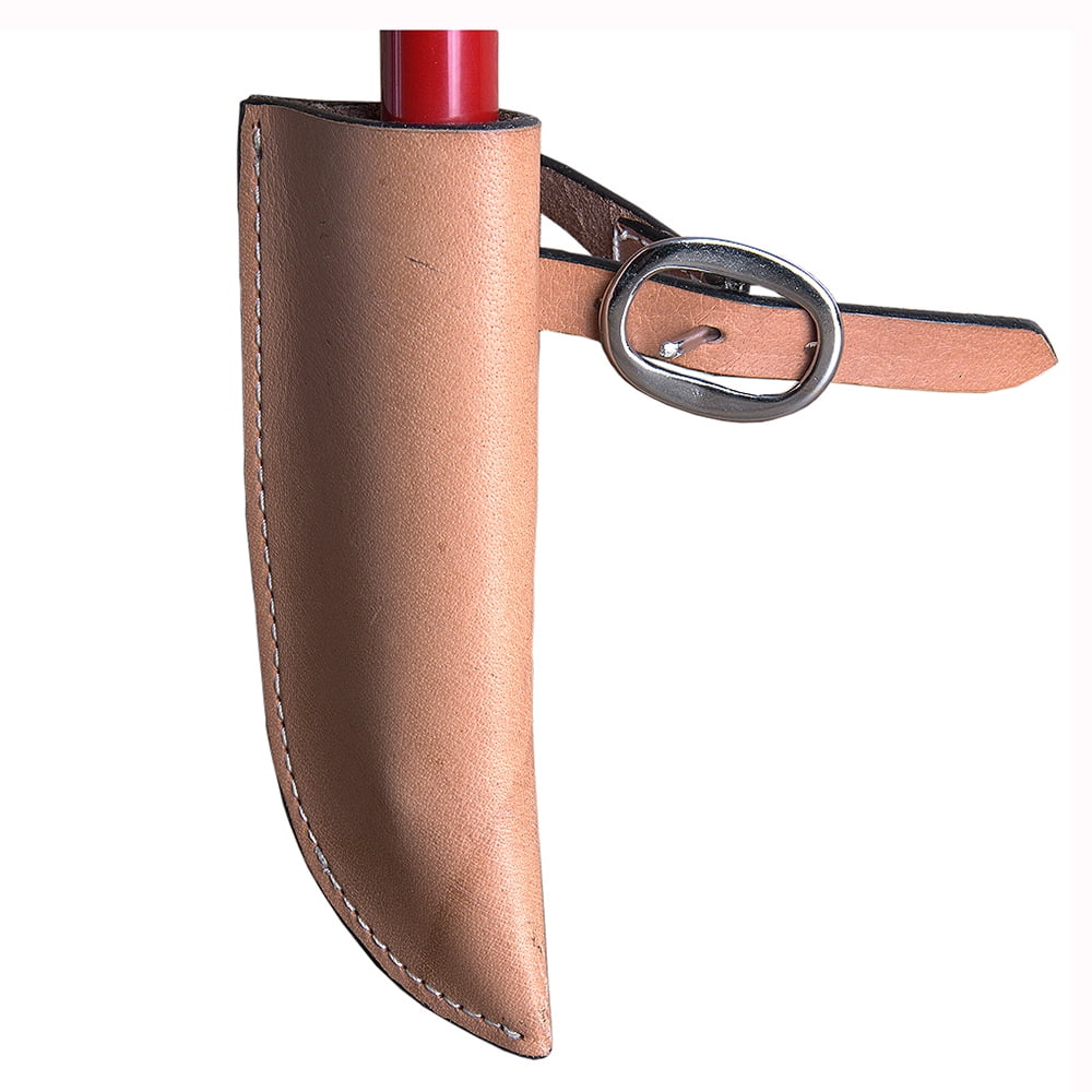 HILASON Genuine Leather Western Style Knife Sheath Scabbard Dark Tan ...