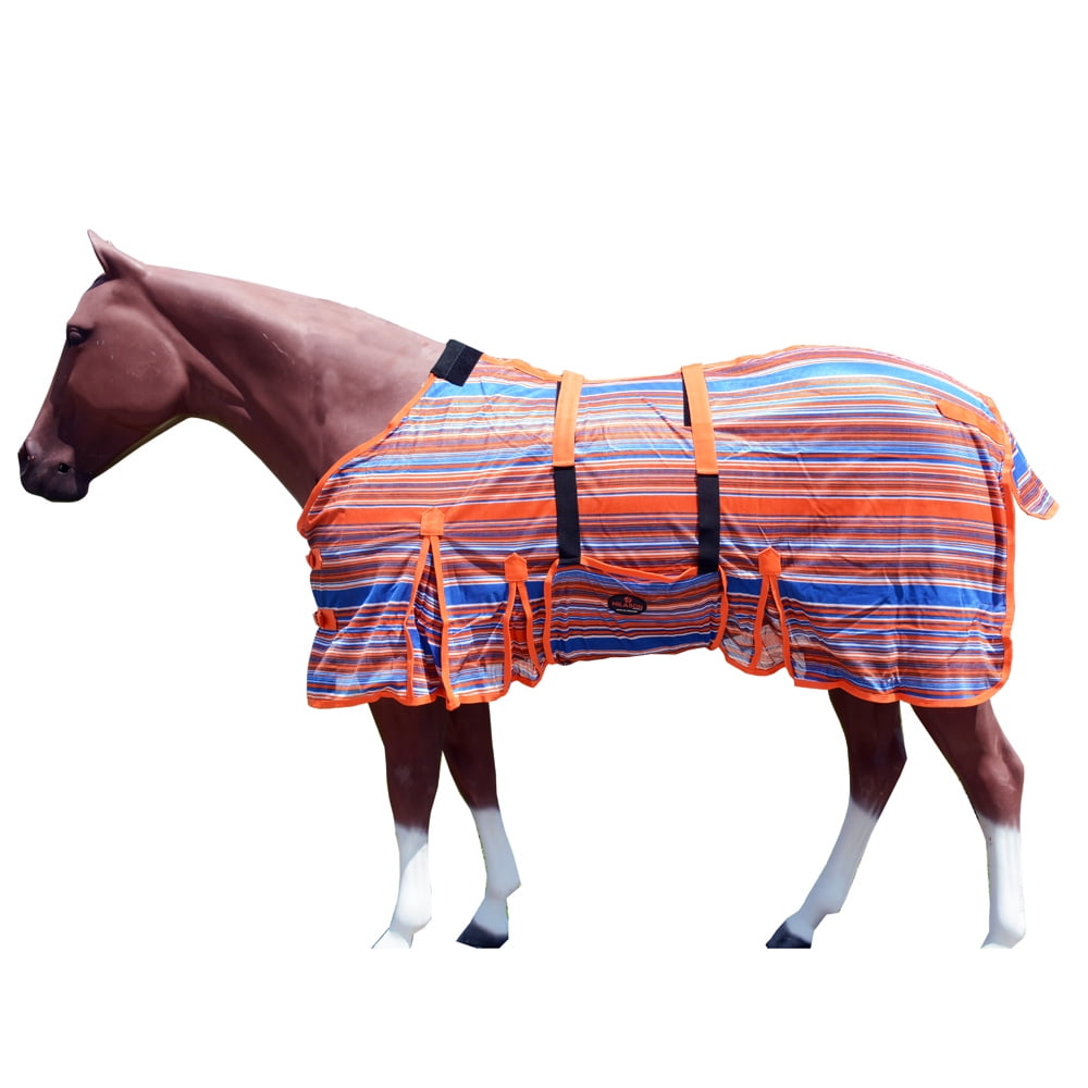 HILASON Horse Fly Sheet UV Protection Mesh Bug Mosquito Summer Spring Serape 84 In - Walmart.com