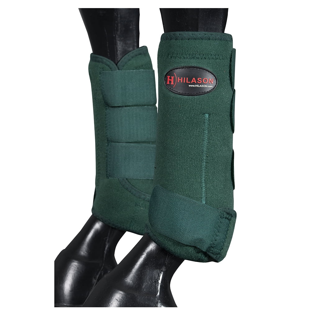 HILASON Horse Front Leg Neoprene Shock Absorbing Sport Boot Hunter ...
