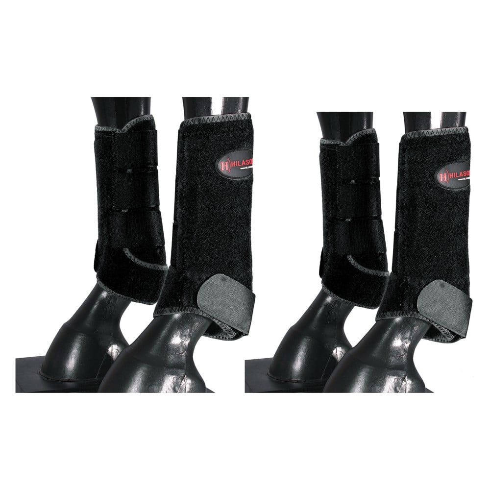 HILASON L M S Horse Front Rear Hind Leg Sport Boot 2 Pack | 4 Pack ...