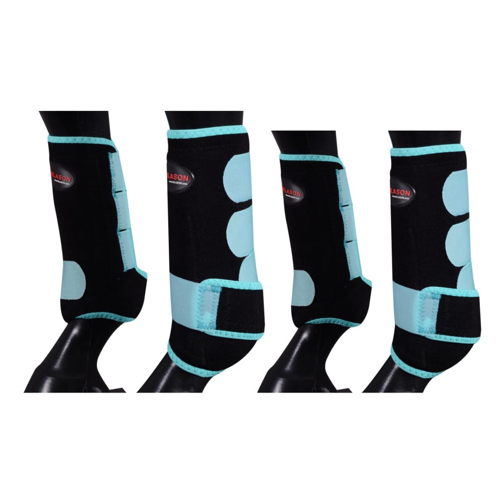 HILASON L M S Horse Front Rear Hind Leg Sport Boot 2 Pack | 4 Pack ...