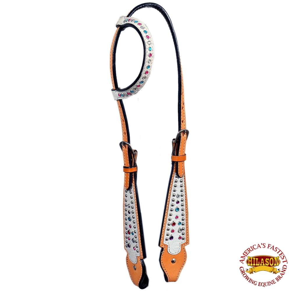 HILASON Western Horse One Ear Headstall Tack Bridle American Leather ...