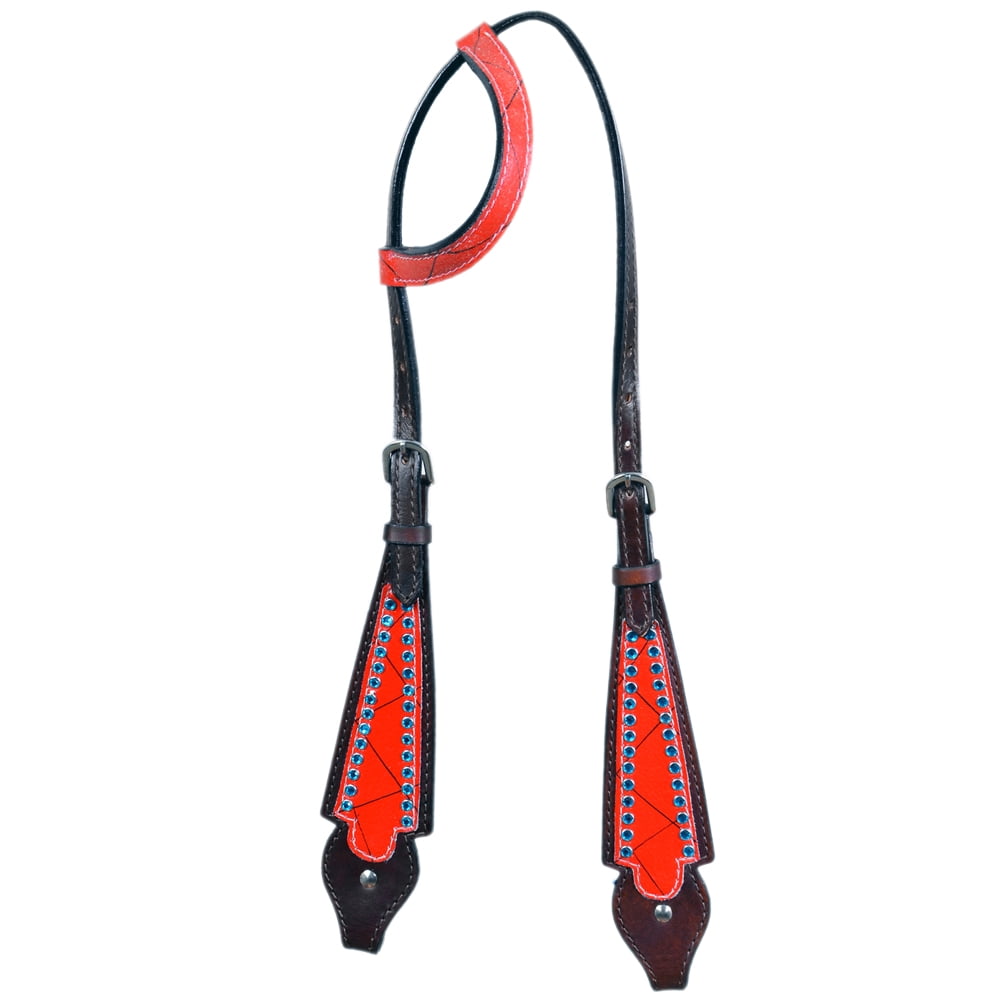 HILASON Western Horse One Ear Headstall Tack Bridle American Leather ...