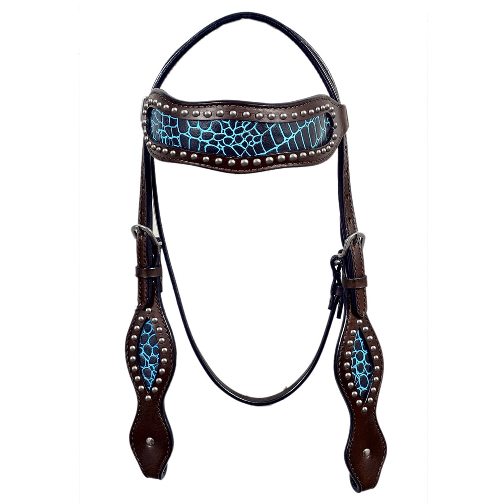 HILASON Western Horse One Ear Headstall Tack Bridle American Leather ...