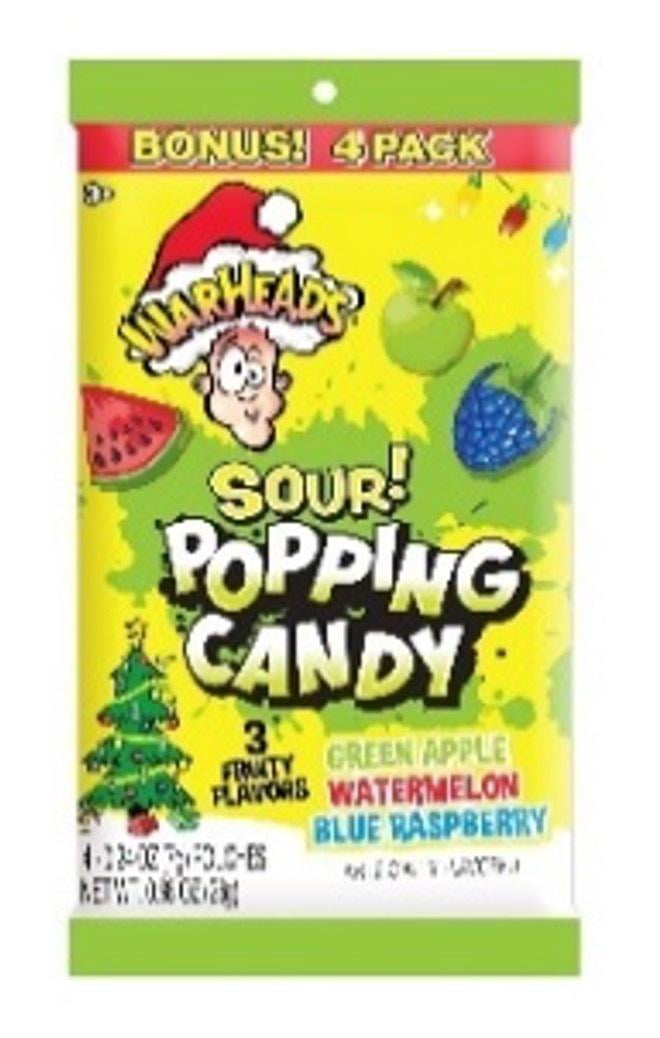HILCO WARHEADS POPPING CANDY 4PK - Walmart.com