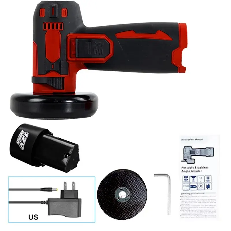 HILDA 12v Mini Angle Grinder Rechargeable Grinding Tool Polishing ...
