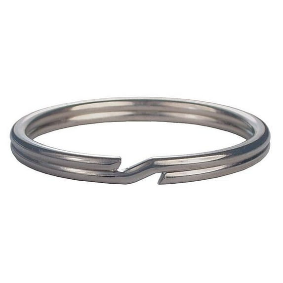 HILLMAN 1-1/2 in. D Tempered Steel Multicolored Split Rings/Cable Rings ...