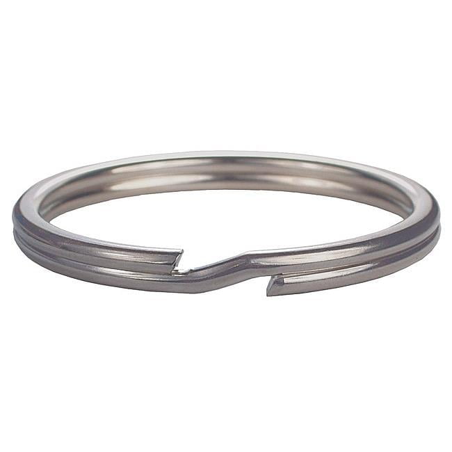 HILLMAN 1-1/8 in. D Tempered Steel Multicolored Split Rings/Cable Rings ...
