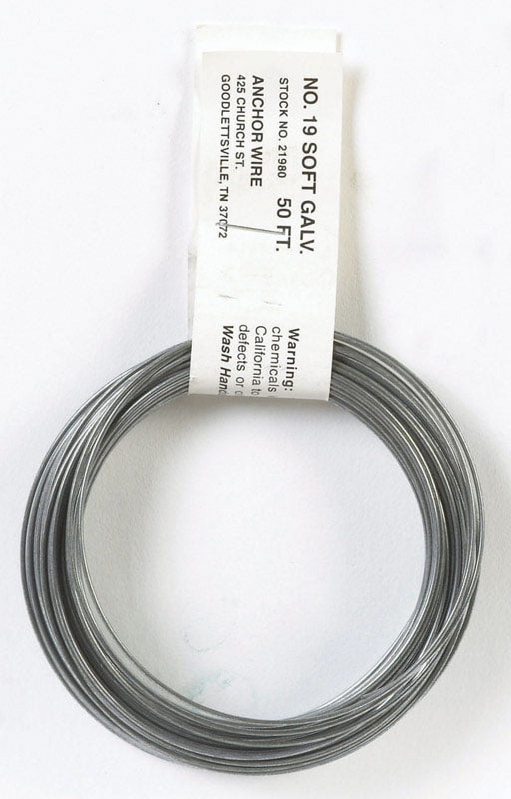 Hillman 5099320 50 ft. Galvanized 19 Gauge Roll Wire - Walmart.com