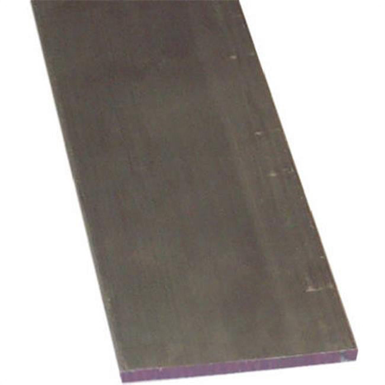HILLMAN Steelworks 1-1/2 In. x 6 Ft. x 1/4 In. Hot-Rolled Steel Plain ...