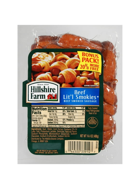 Lit'l smokies in Sausages - Walmart.com