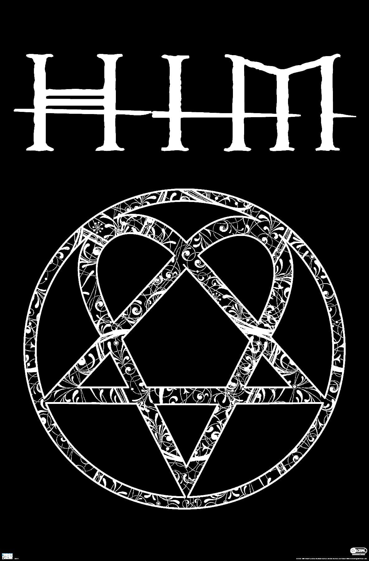 HIM - Logo Wall Poster, 22.375" x 34" - Walmart.com