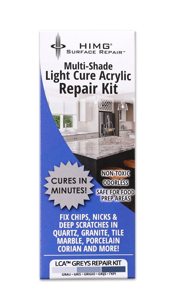 HIMG Surface Repair Kit, Grey Tones Acrylic Repair Material - Walmart.com
