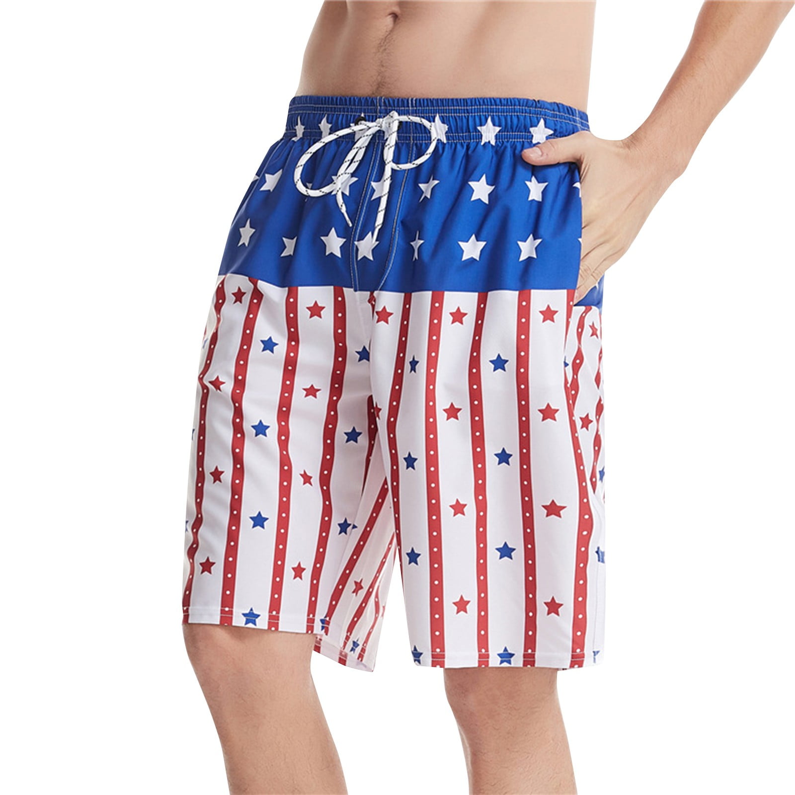 HIMIWAY 2023 Summer Tough Guy Men's Quick Drying Loose Beach Shorts Men ...