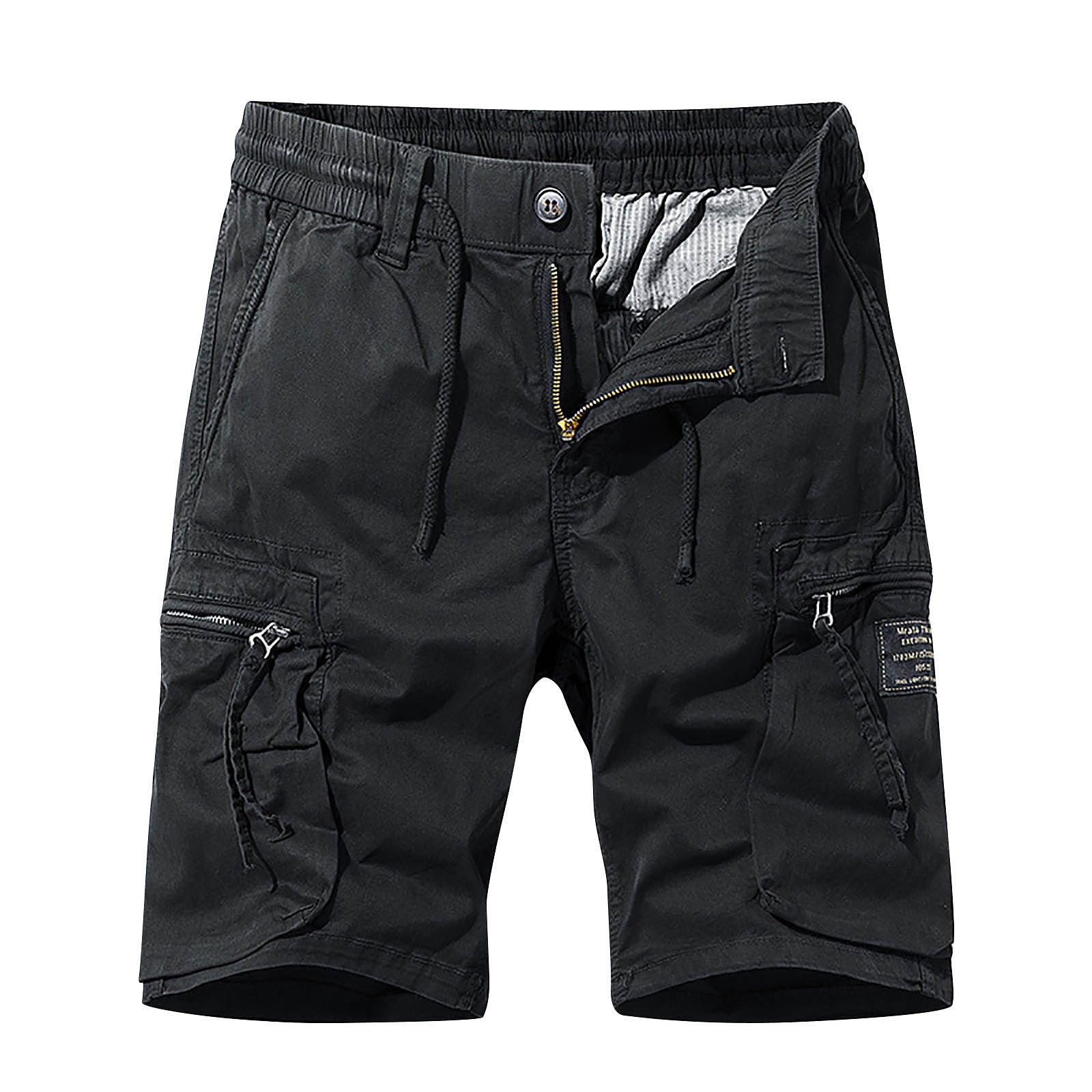 HIMIWAY 2023 Summer Tough Guy Men's Summer Cargo Shorts Loose Casual ...