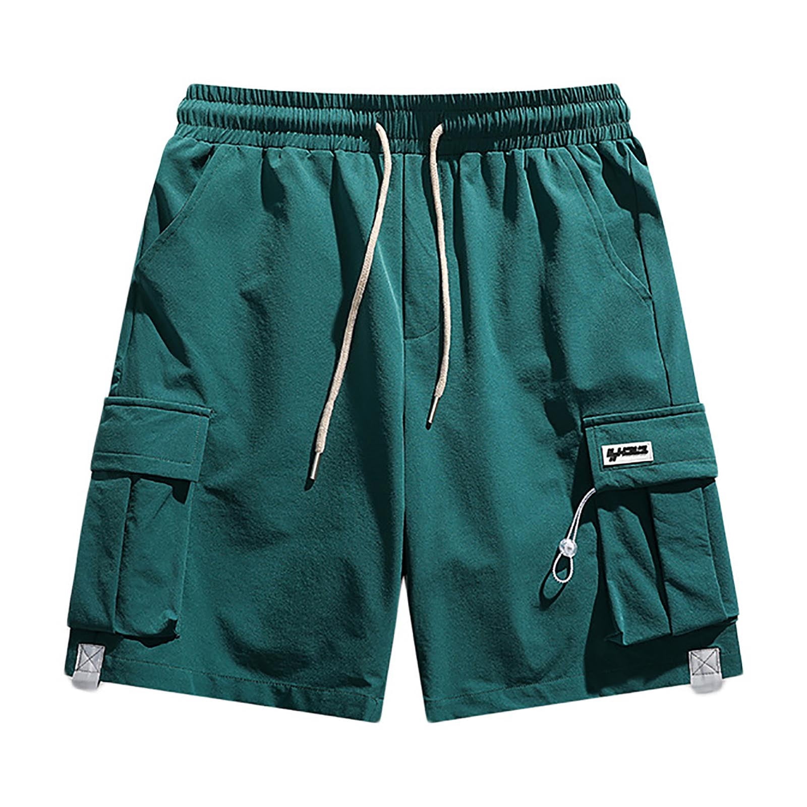 HIMIWAY 2023 Summer Tough Guy Men's Summer Cargo Shorts Loose Casual ...