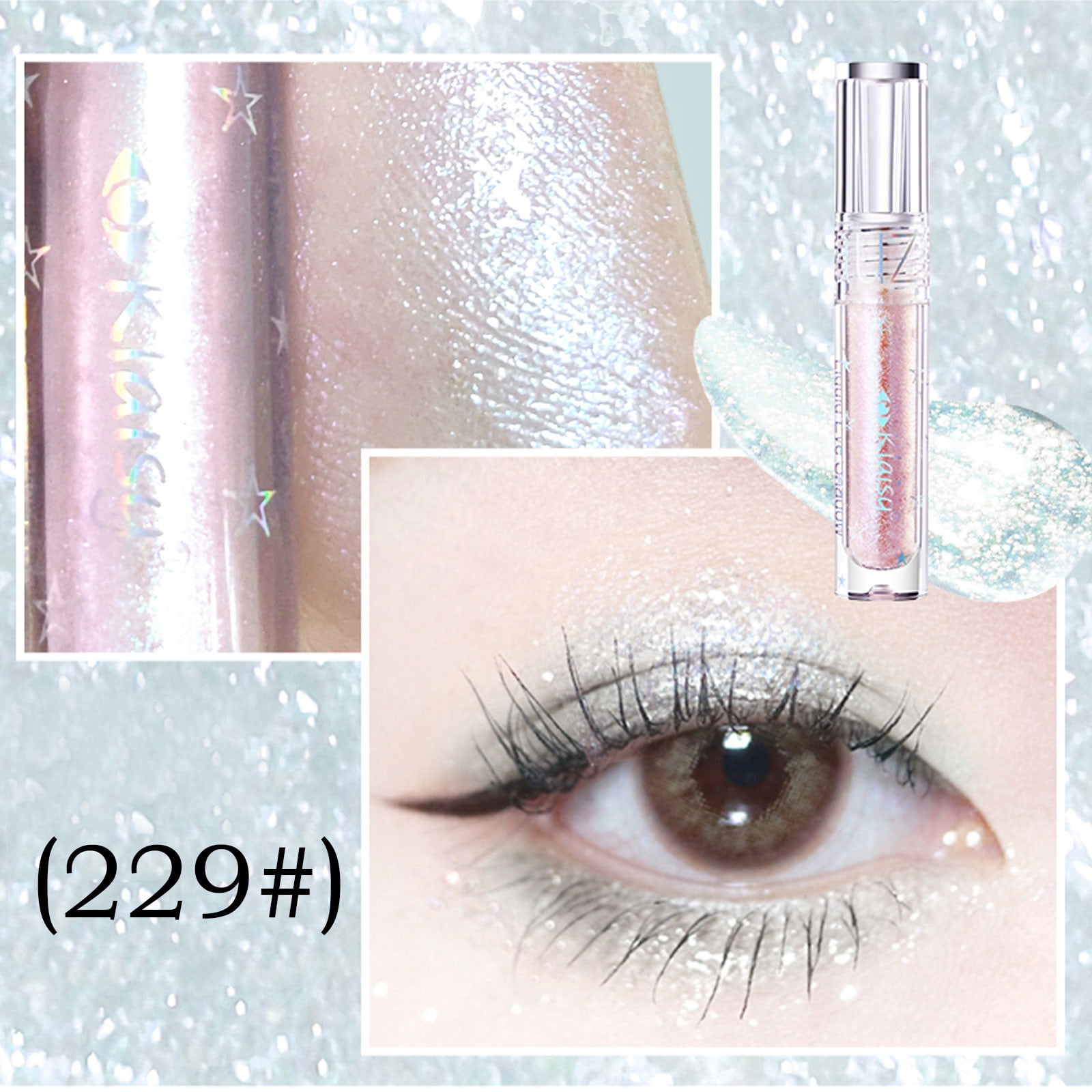 HIMIWAY Mermaid Liquid Eyeshadow, Liquid Highlighter Liquid Eyeshadow ...