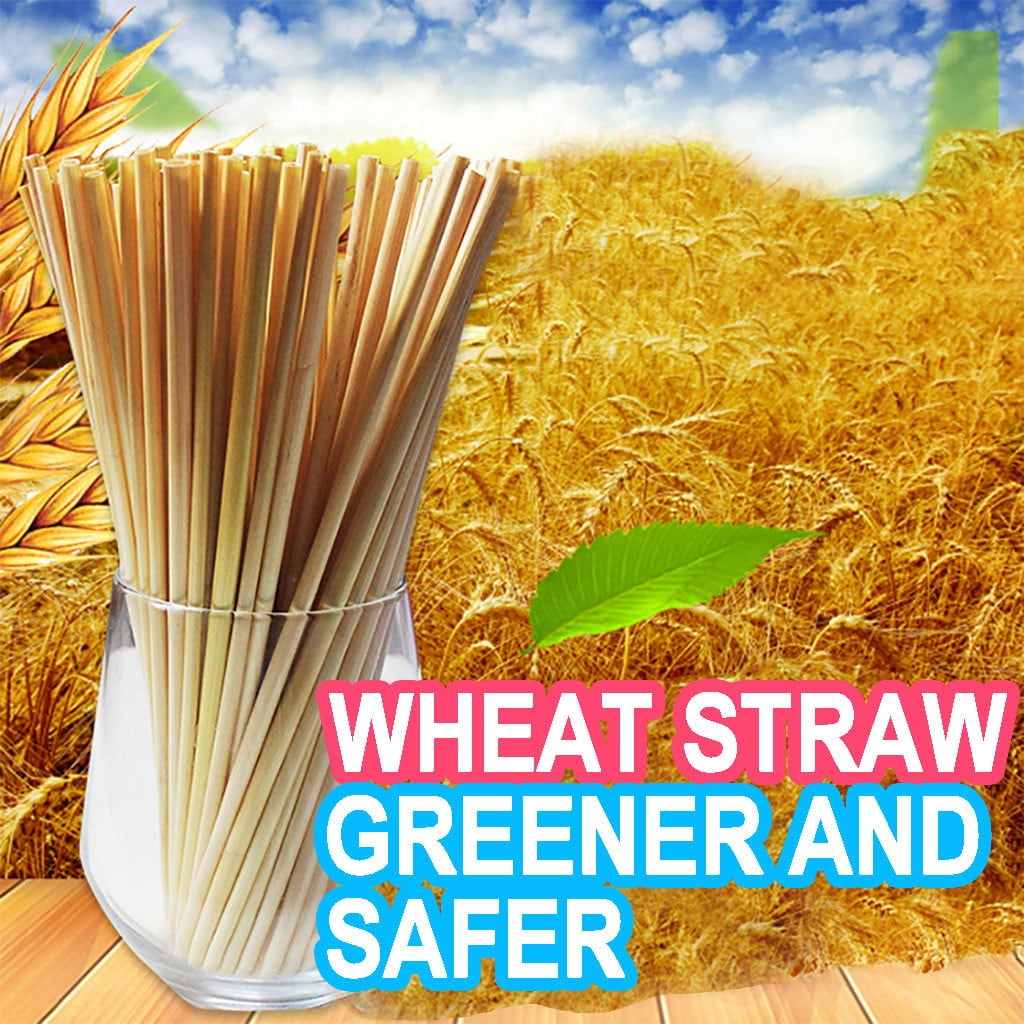 HIMIWAY Summer Clearance 100% Non-toxic and Harmless 100PC Wheeat Straw ...