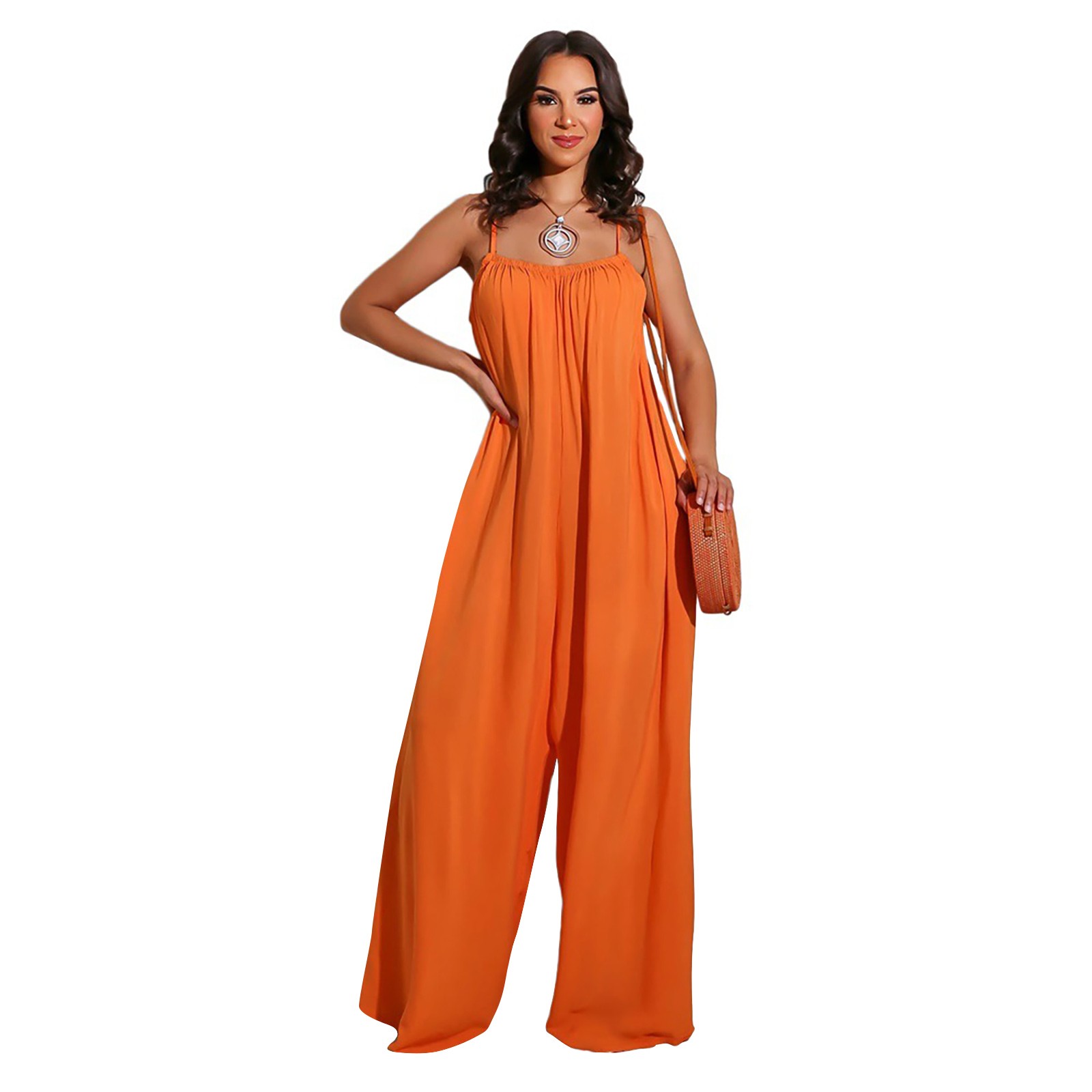 HIMIWAY Summer Sale Casual Jumpsuits for Women Plus Size Women's ...