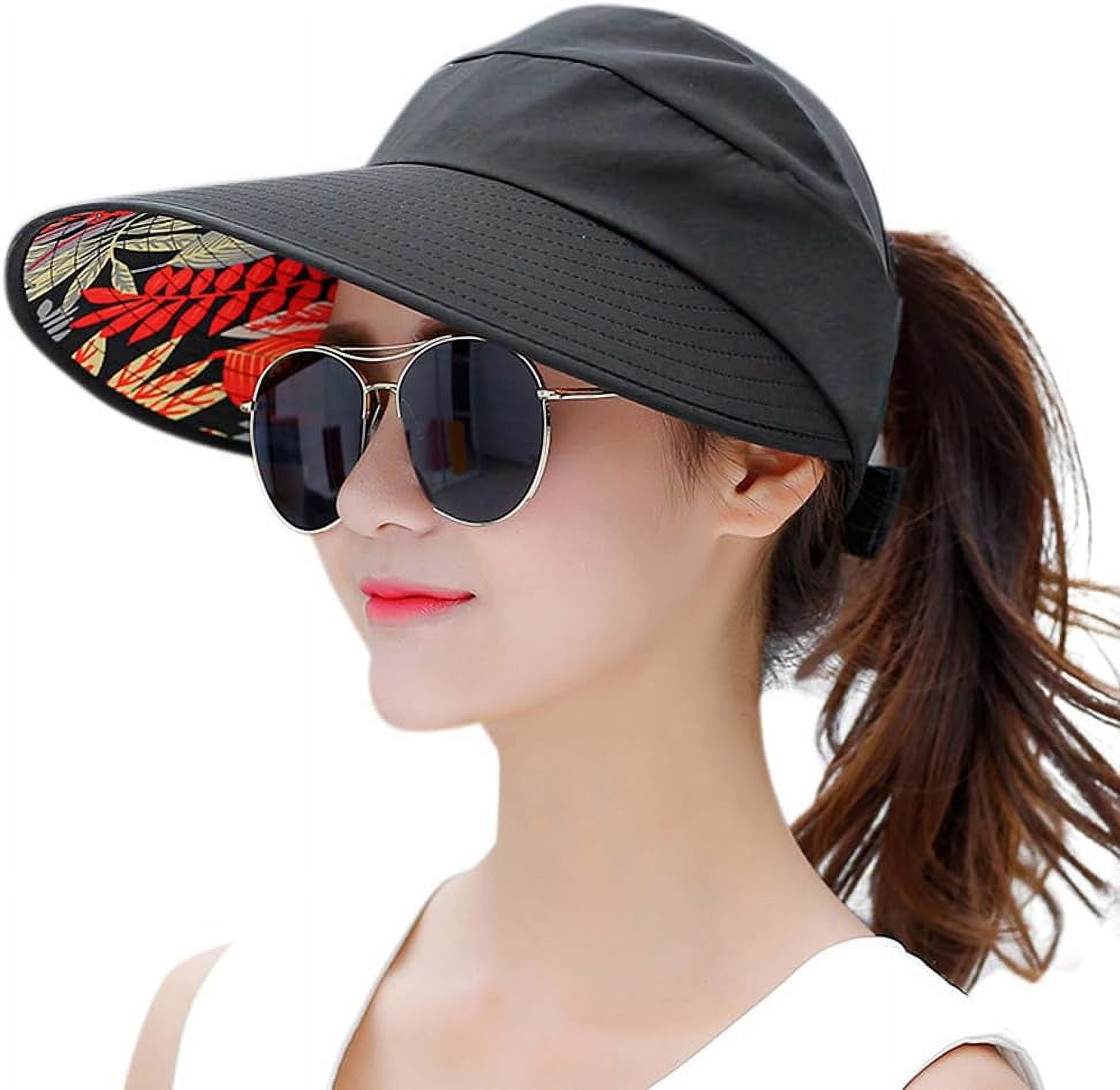 YEKEYI Sun Hats for Women Wide Brim UV Protection Sun Hat Summer Beach ...