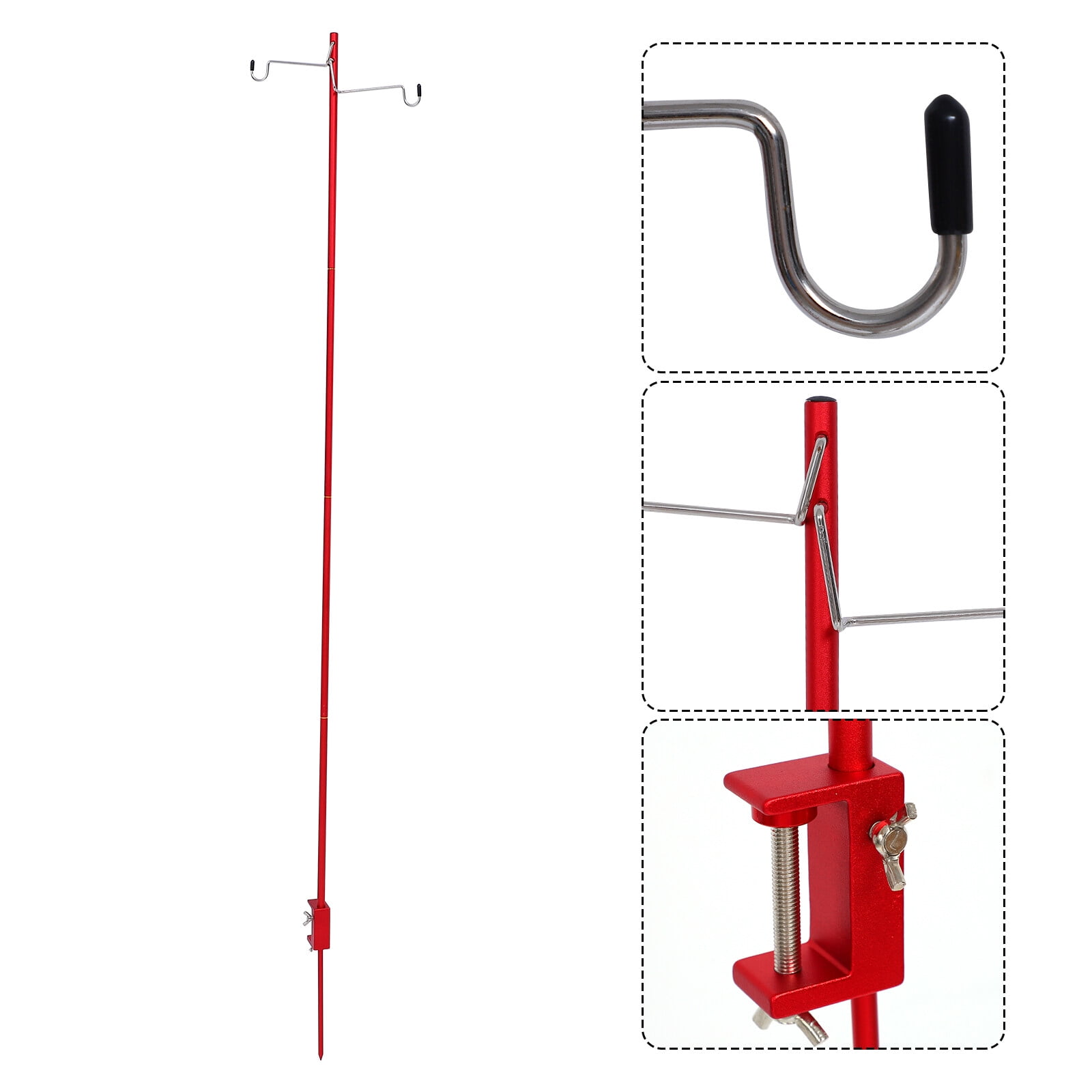 HINTRMENT 1 Set Light Bulb Stand Portable Multi-functional Lamp Stand ...