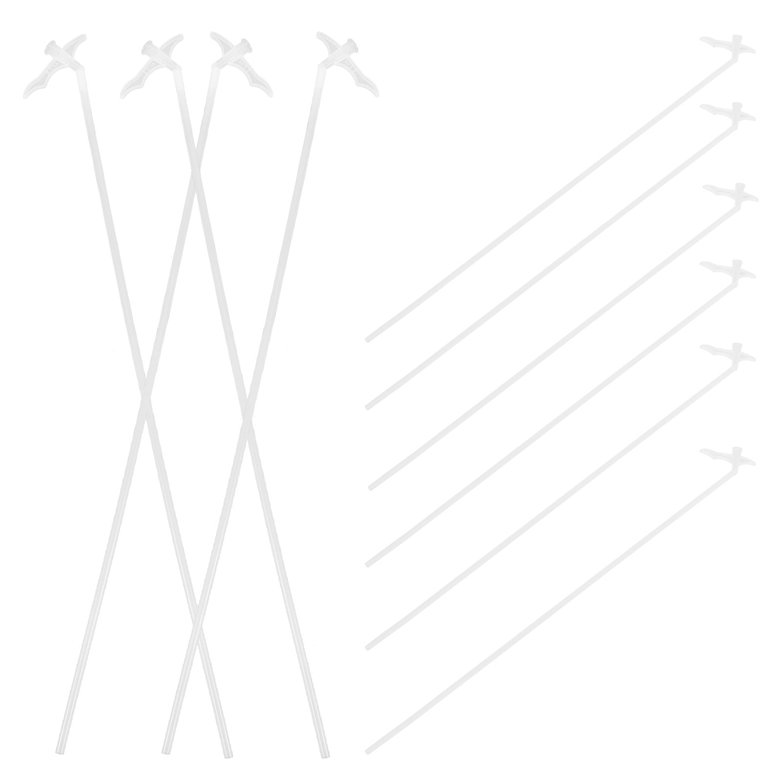 HINTRMENT 10 Sets Refillable Squeeze Tubes Nozzle Tips For Construction ...