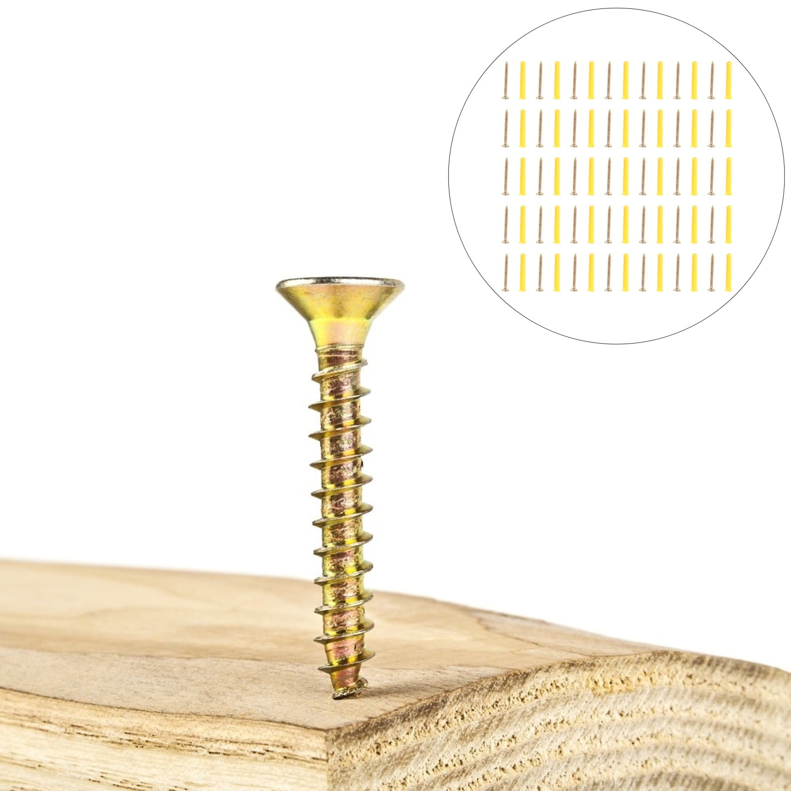 HINTRMENT 100 Sets Expansion Anchors Wall Expansion Anchor Assisted ...