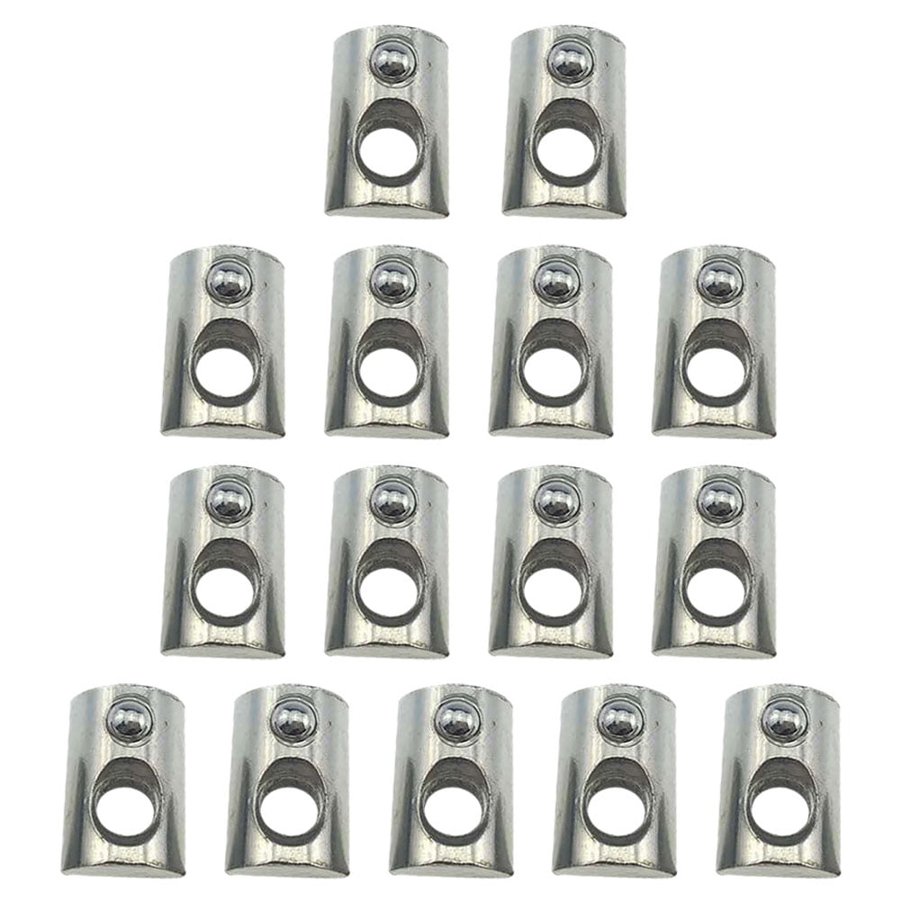 HINTRMENT 100Pcs Spring Loaded Nut for DIY Projects with Spring Ball ...