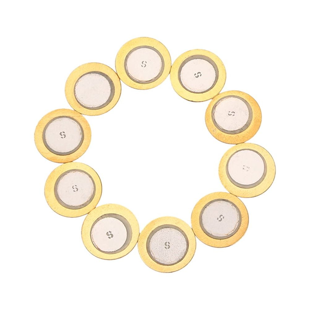 HINTRMENT 10Pcs Circular Multi Color Piezo Disc for Musical Instruments ...