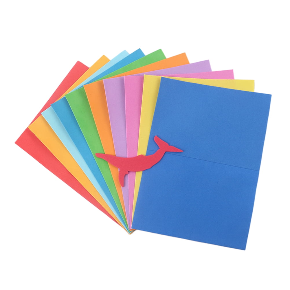 HINTRMENT 10Pcs EVA Foam Sheet Assorted Color for Cosplay Materials and ...